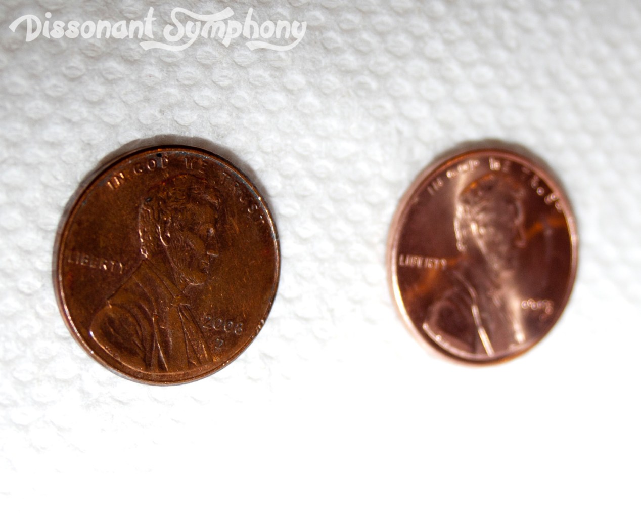 Science Experiment: Magic Penny Cleaner | Dissonant Symphony